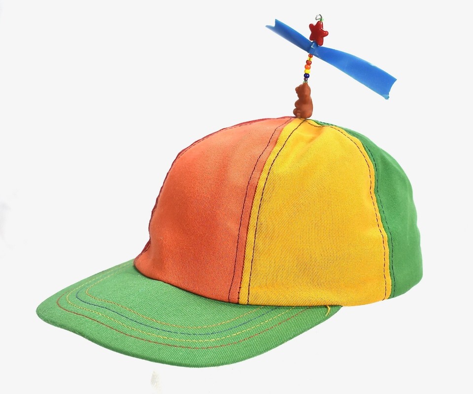 Vintage Seaside Interstellar Propeller Hat Teddy Bear Child Size Medium ...