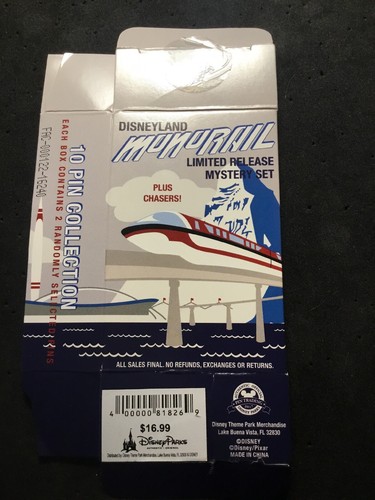2017 DLR Disneyland Monorail Mystery Collection Chaser Nemo 120660 | eBay