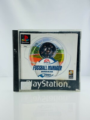 Play Station - Fussball Manager 2001 - Spiel - mit OVP - gebraucht ...