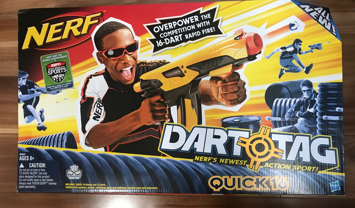 Nerf Dart Tag Quick 16 Blaster