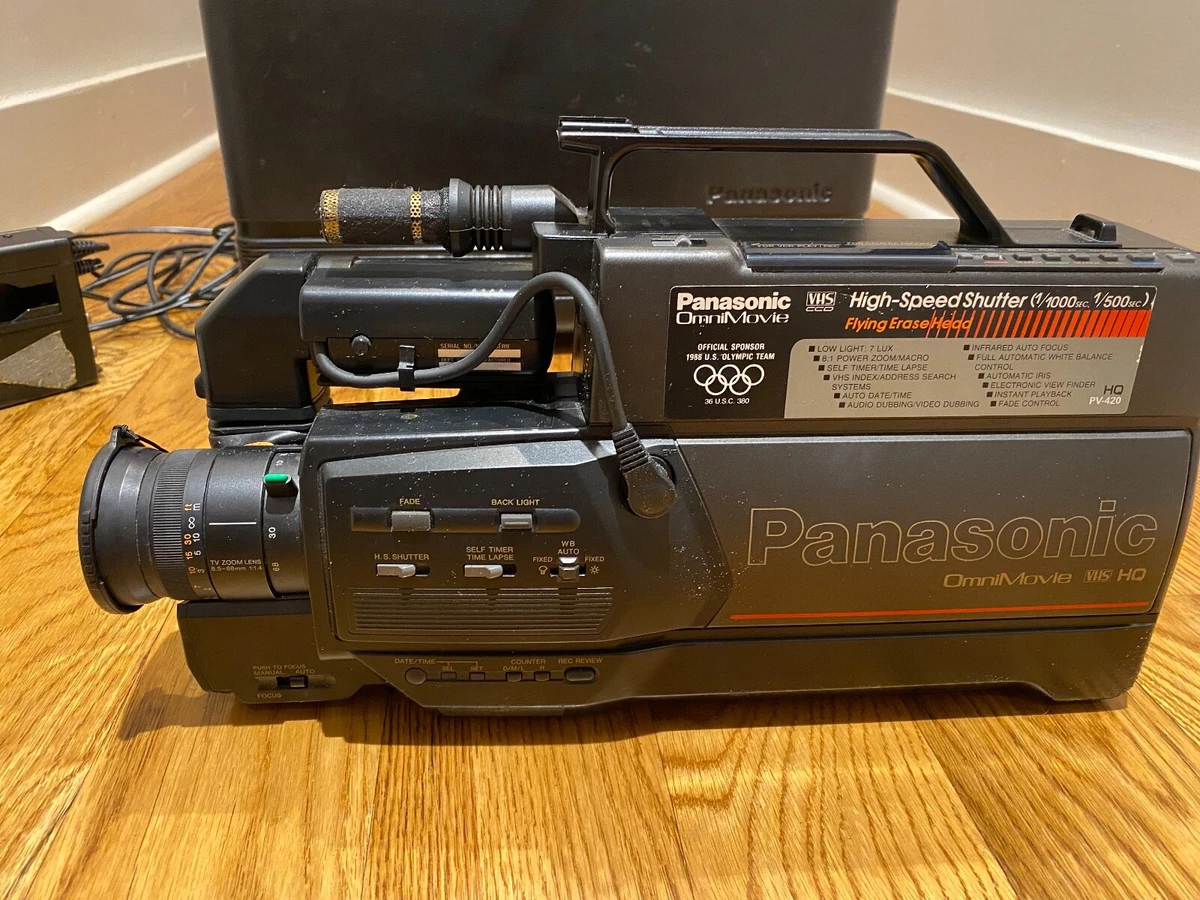 Panasonic Vhs Camcorder