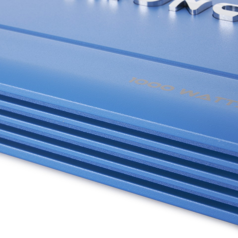 Crunch PowerDriveX 1000 Watt 4 Channel Exclusive Blue A/B Car Stereo ...