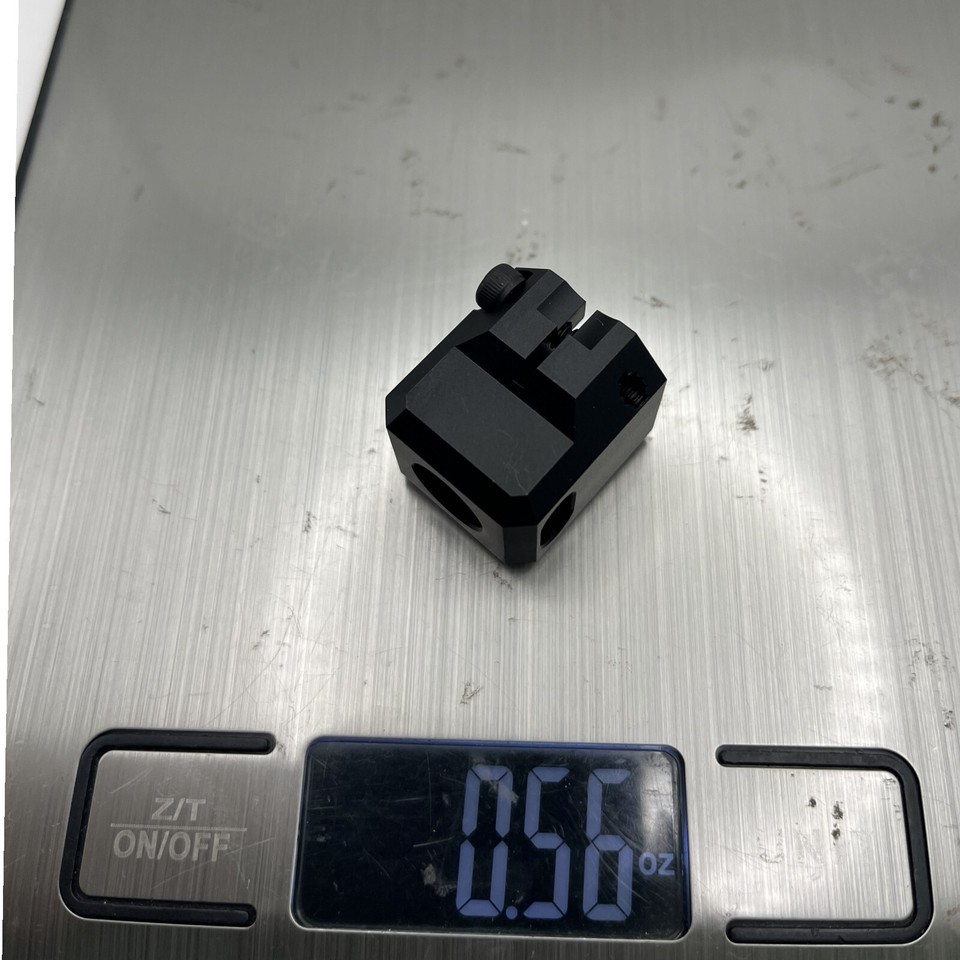 1/2x28 TPI 9mm Muzzle Brake Compensator For Glock 17, 19, 26 ...