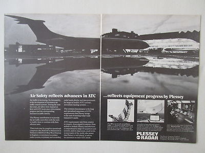 7/1972 PUB PLESSEY RADAR AR-5 ACR430 MEDIATOR AIRLINER AIRPORT ORIGINAL ...