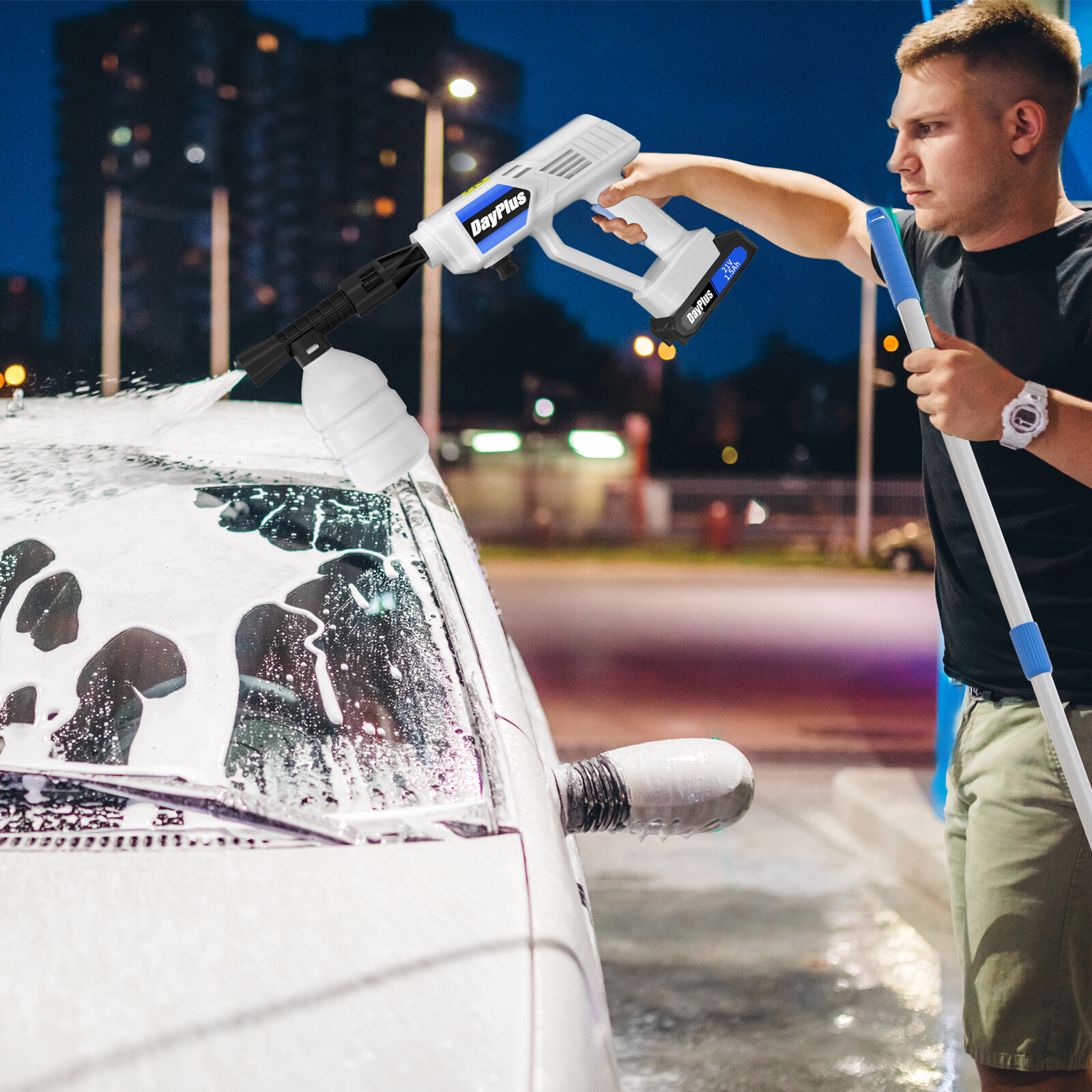 High Pressure Power Cleaner Handheld Car Jet Washer for Fences, Patio ...