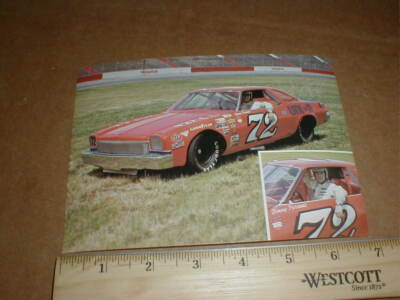 Benny Parsons Union 76 1974 Chevrolet Laguna vtg nascar racing postcard ...