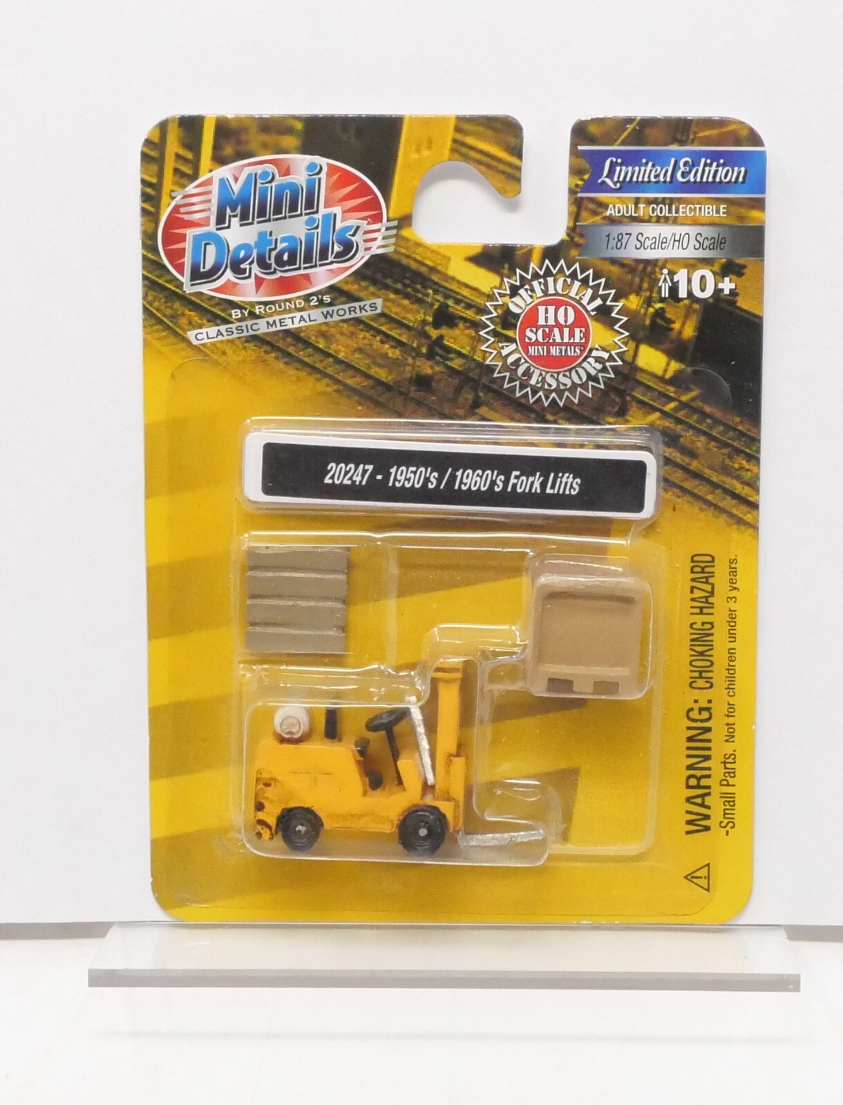 Mini Metals Mini Details 20247, 1950's - 1960's Fork Lifts Lift HO ...