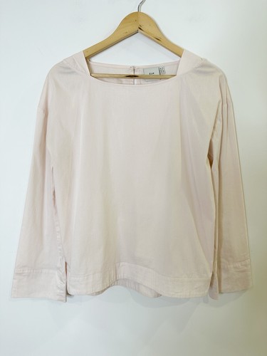 ELK Melbourne Baby Pink Long Sleeve Blouse 10 Designer | eBay Australia
