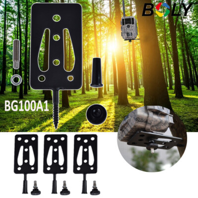 Hunting Trail Cam Camera Tree Mounting Bracket Stand Holder Tree Screw ...