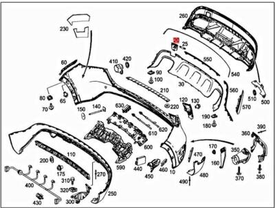 Genuine MERCEDES BBDC X156 Cover towing eye 1568851700 | eBay