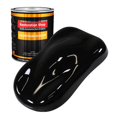 Jet Black 1 Gallon URETHANE BASECOAT Car Auto Body Paint | eBay