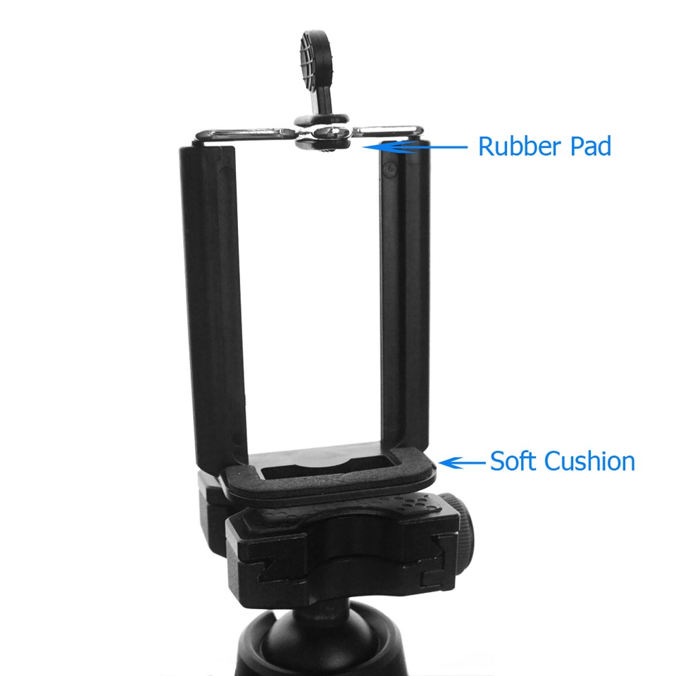 2-Pack Cell Phone Tripod Mount Adapter Clip Holder 1/4-20-iPhone 7 7 ...