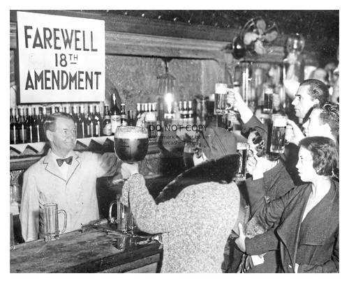 FAREWELL 18TH AMENDMENT CELEBRATION BAR END OF PROHIBITION 8X10 PHOTO ...