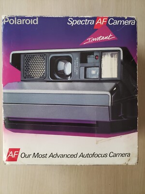 Vintage 80s 1988 Polaroid Spectra AF Instant Film Camera NEW! CIB | eBay