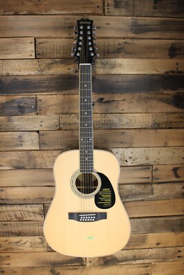 DAMAGED - Mitchell D120S12E 12-String Acoustic-Electric Guitar #R1955 ...