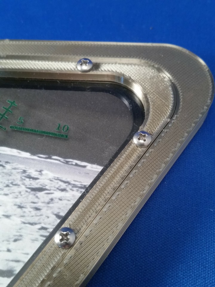 Replica Apollo 11 Lunar Module Window W/Lunar landscape - Neil ...