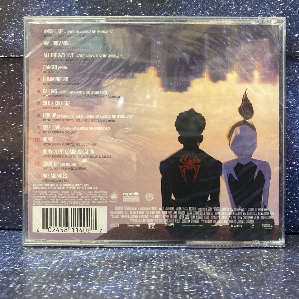 Metro Boomin Presents Spider-Man Across The Spider-Verse CD New/Sealed ...