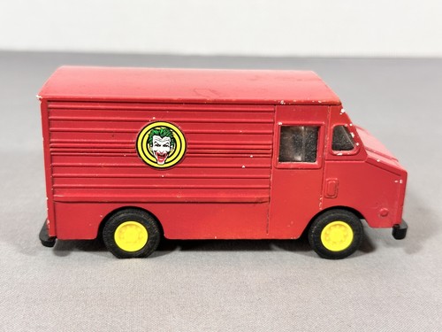 Vintage Batman Joker Van With Driver Figure ERTL 1989 DC approx 1:43 ...