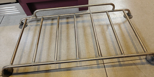 Vintage chrome roof rack - 60's/70's - 43cm x 89cm approx | eBay