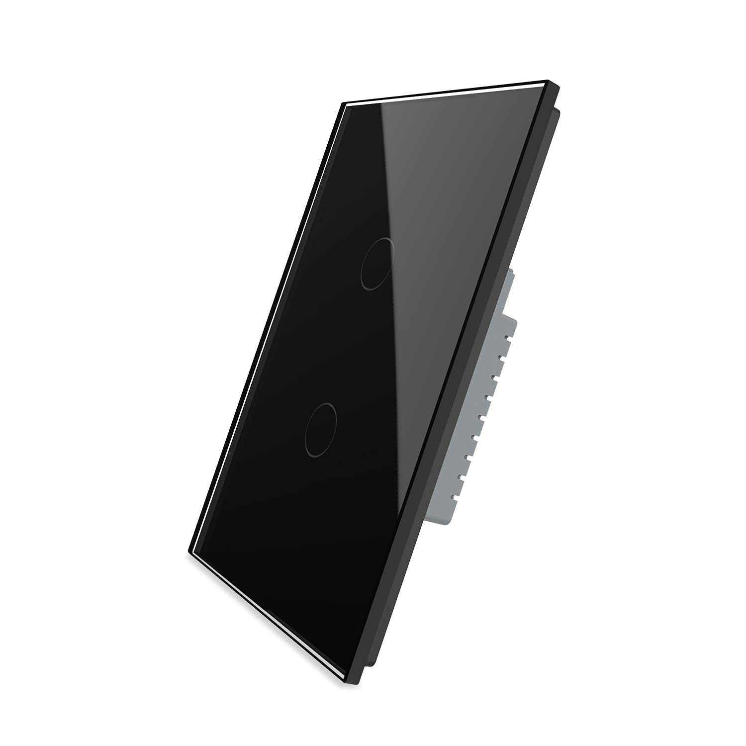 Black Wall Touch Light Switch(No Neutral),Single Pole Touch Lamp Switch ...