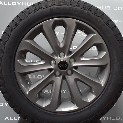 GENUINE LAND ROVER DISCOVERY 5 STYLE 5002 20" INCH GREY ALLOY WHEELS ...