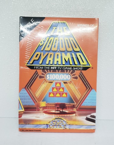 NEW The $100,000 Pyramid (Apple II) AP100 Floppy Disk Retro Video Game ...