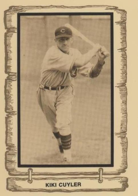 1983 Cramer Baseball Legends Series 4 - Kiki Cuyler #92 for sale online ...