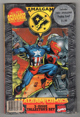 AMALGAM COMICS COLLECTOR'S SET, 1996, FACTORY SEALED, MARVEL DC COMIC ...