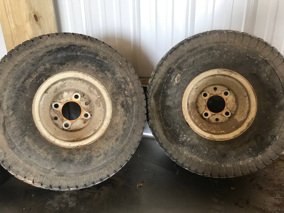 Cub Cadet LT1045 Rear Rims With Junk Free Tires 20x10.00-8 | eBay