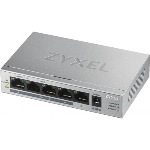 SWITCH 5P GIGABIT DI CUI 4POE FINO 60W 4718937603923 | eBay