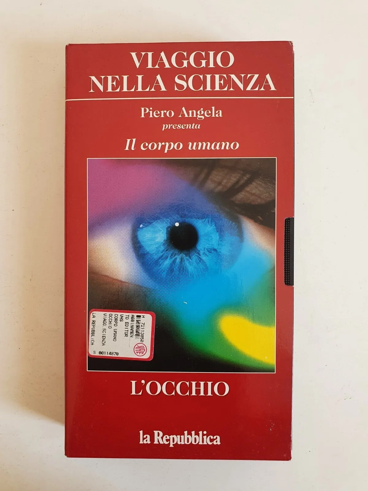 2 VHS Piero Angela Viaggio Nella Scienza Occhio Orecchio | eBay