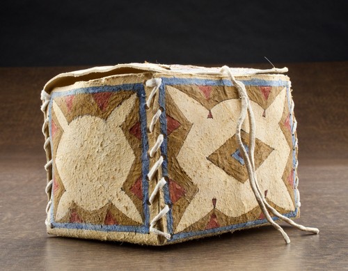 Parfleche Trinket Box Handmade Rawhide | eBay