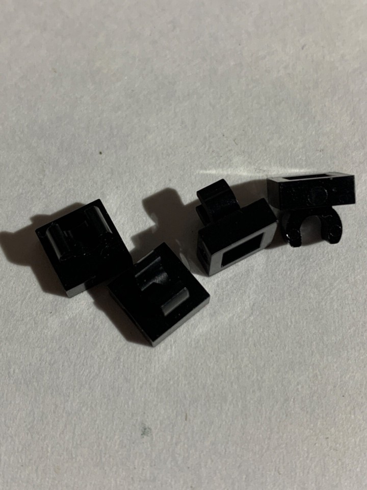 Lego Parts 15712 (4pcs) Tile Mod With Clip 1x1 Choose Color | eBay