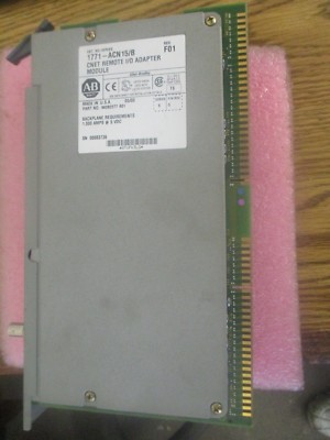 Allen-Bradley Cat. Anzahl 1771-ACN15/B Cnet Remote I/O Adapter Ser: B ...