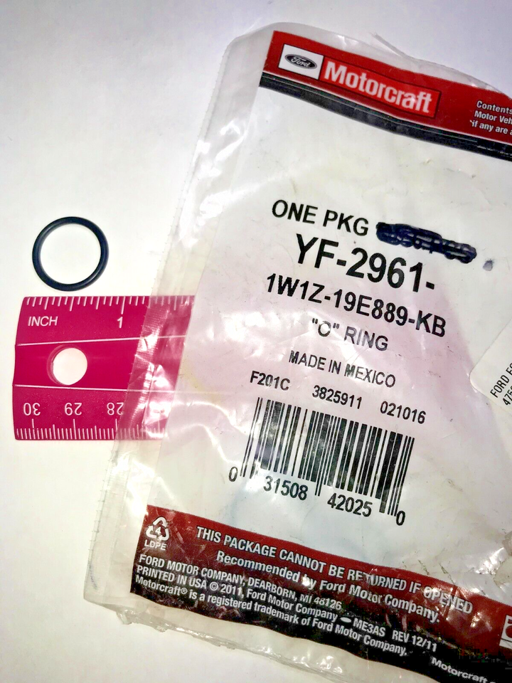 NEW GENUINE FORD MOTORCRAFT A/C LINE O-RING YF-2961 OEM 1W1Z-19E889-KB ...