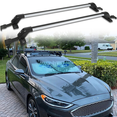 2005-2020 Ford Fusion Roof Rack Crossbars Luggage Kayak Cargo Carrier ...