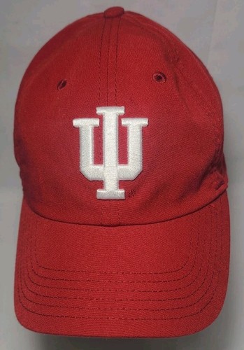 New Era Indiana Hoosiers Red Hat Adult One Size Adjustable ~ Used | eBay