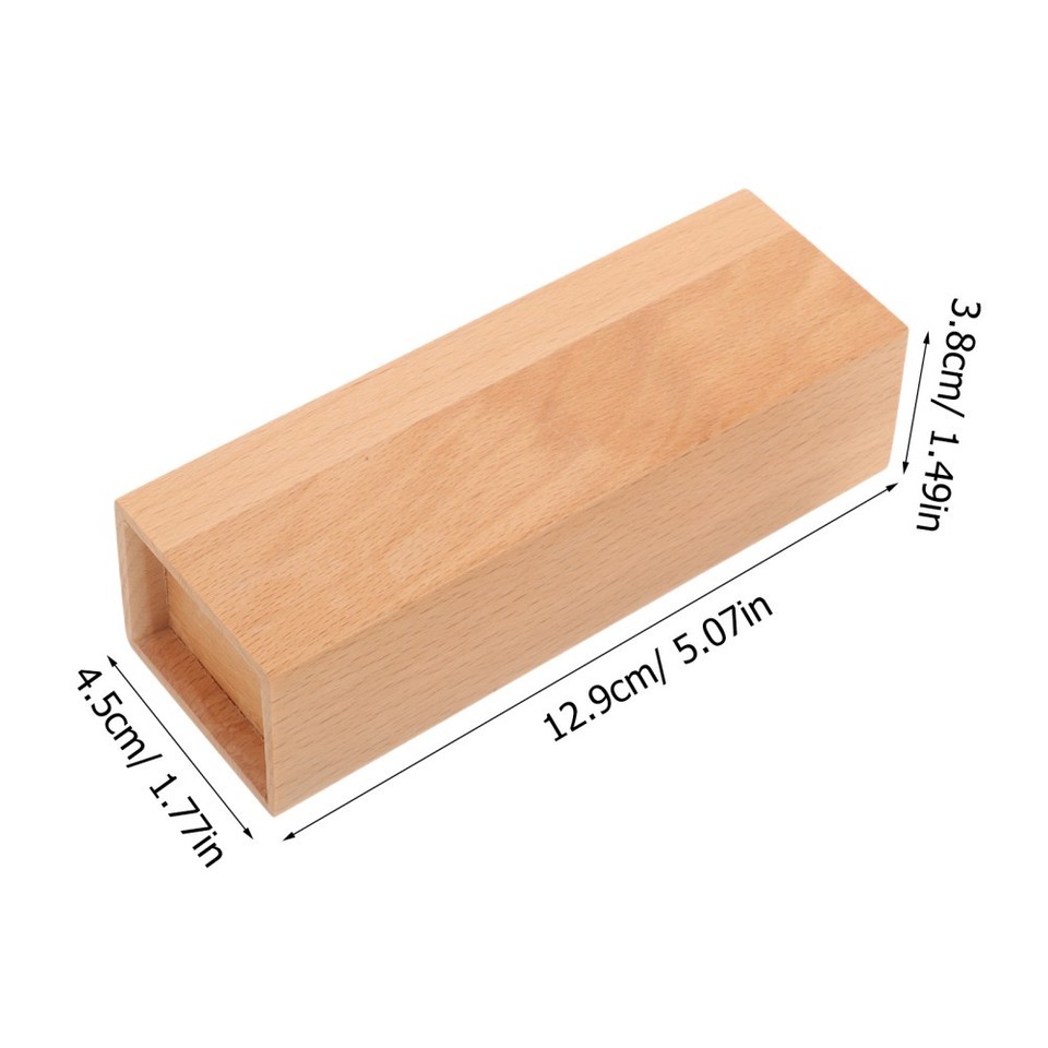 Wood Stamp Storage Case Vintage Inkpad Stamp Storage Box Stamp Packing ...