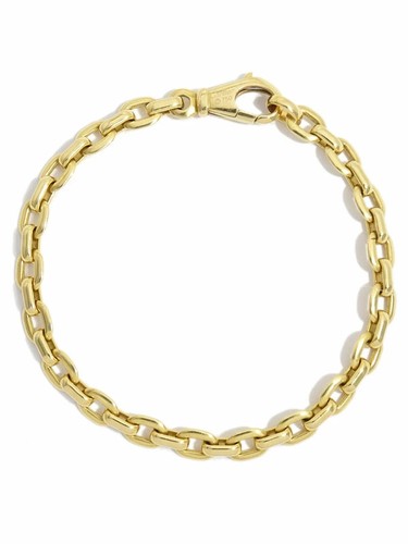 AUTH CARTIER K18YG M?PLAT CHAIN BRACELET YELLOW GOLD WOMEN'S 750YG F/S ...