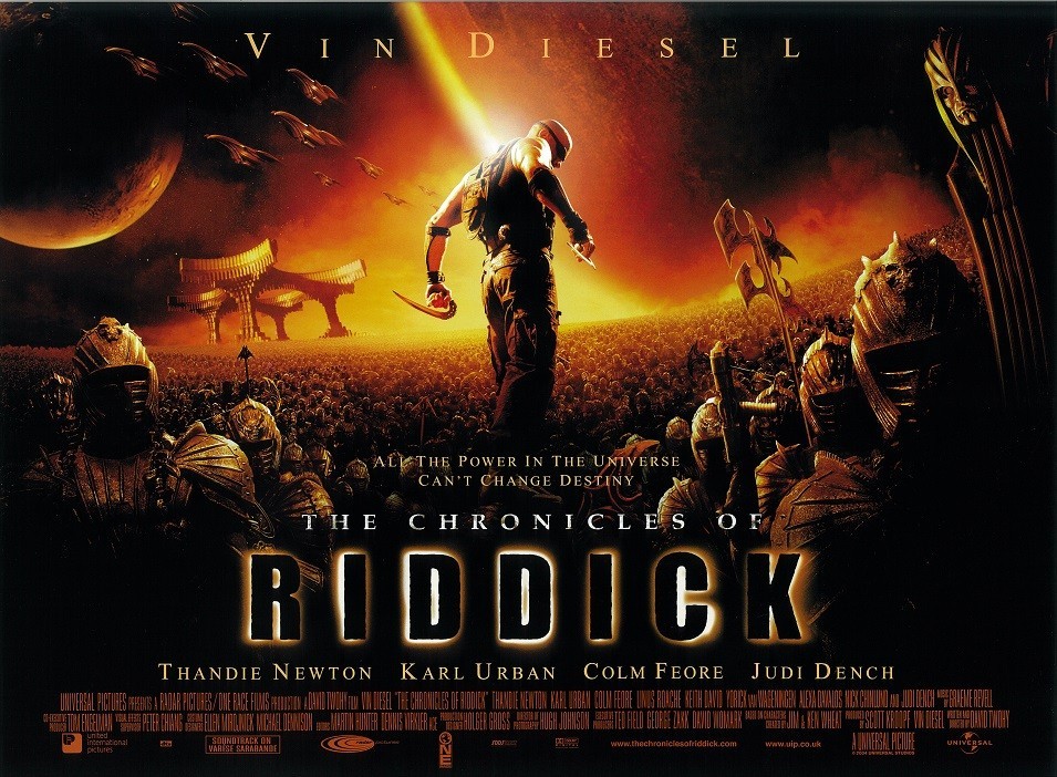Riddick Poster Riddick Collection/3 Blu Ray (Blu Ray), Radha Mitchell