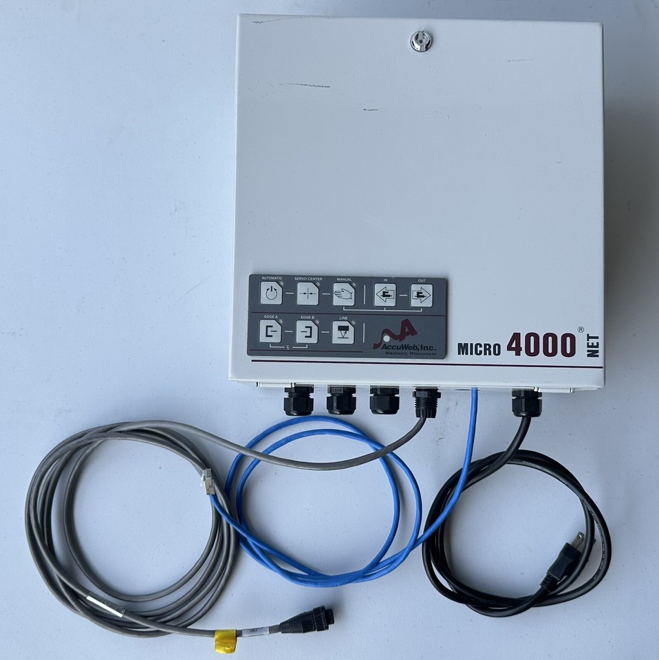 AccuWeb Micro 4000 net Web Guide Control System CTL 4150-01 | eBay