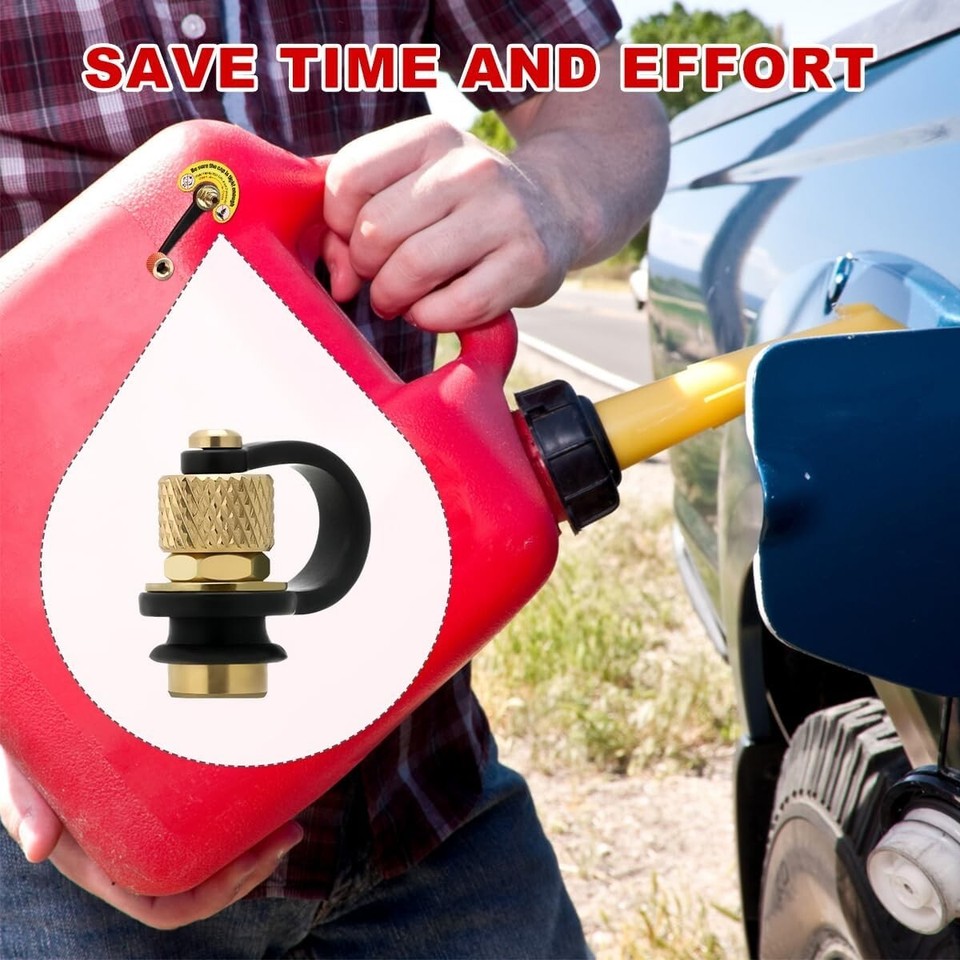 Magicfour Fuel Gas Can Vent Caps, 3 Pack Fuel Gas Tank Vent Caps Gas ...