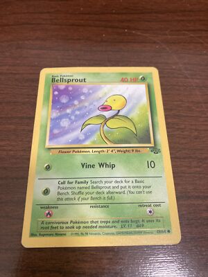 Bellsprout 49/64 Jungle Set Pokemon Card Unlimited TCG WOTC | eBay