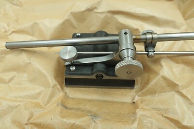 Starrett 57D Surface Gage 3 3/4" Base 12" & 18" Spindles NOS 57-D EDP ...