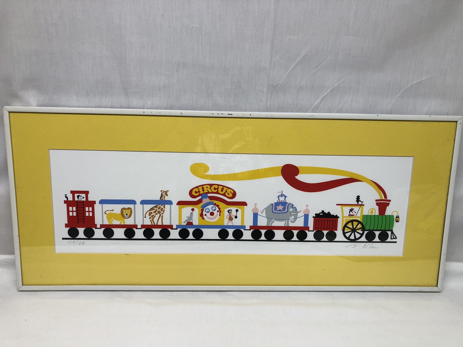 Limited Edition Signed Framed and Matted Serigraph by Frederick E ...