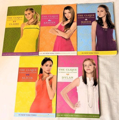 "The Clique" Series by Lisa Harrison Lot of 5 Paperback Bundle Summer Col. NEW! | eBay