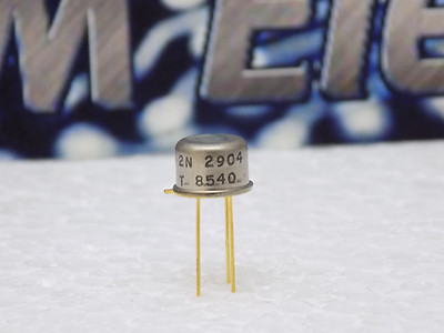 5x Tungsram 2N2904 Si PNP Small Signal Transistor 60V 600mA Gold Pins ...