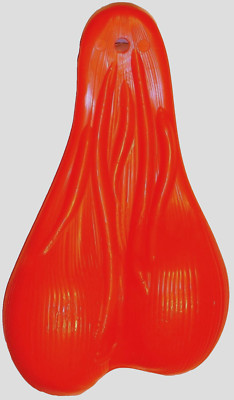 Truck Nuts Bumper Ballz Bull Nuts Our Testicles 8" inch Tall Red-Hot ...