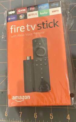 Amazon Fire TV Stick 2nd Gen Media Streamer with 2nd Gen Alexa Voice ...