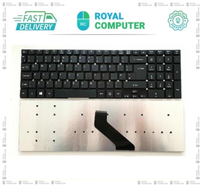 New Acer Aspire E5-511 E5-521 E5-551 E5-571 E5-572 Laptop UK Keyboard ...